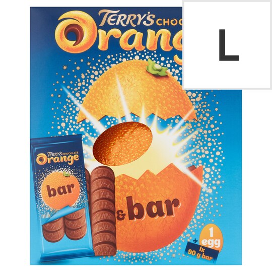 Terry's Chocolate Orange Egg And Bar 240G - Tesco Groceries
