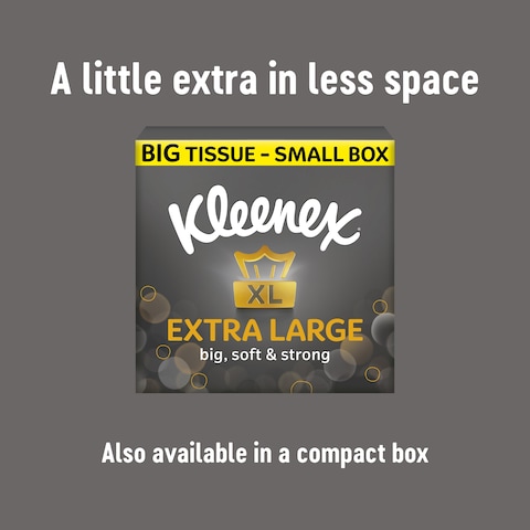 Kleenex XL Tissues 90 Pack - Tesco Groceries
