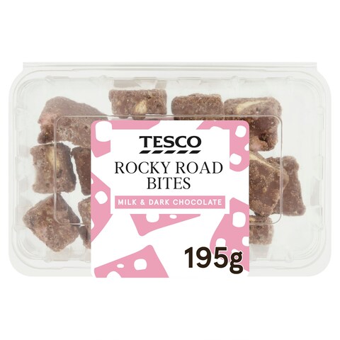 Tesco Rocky Road Bites 195G - Tesco Groceries