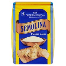 Mlyn Pohronský Ruskov Semolina pšeni&ná mouka 900g - Tesco Groceries