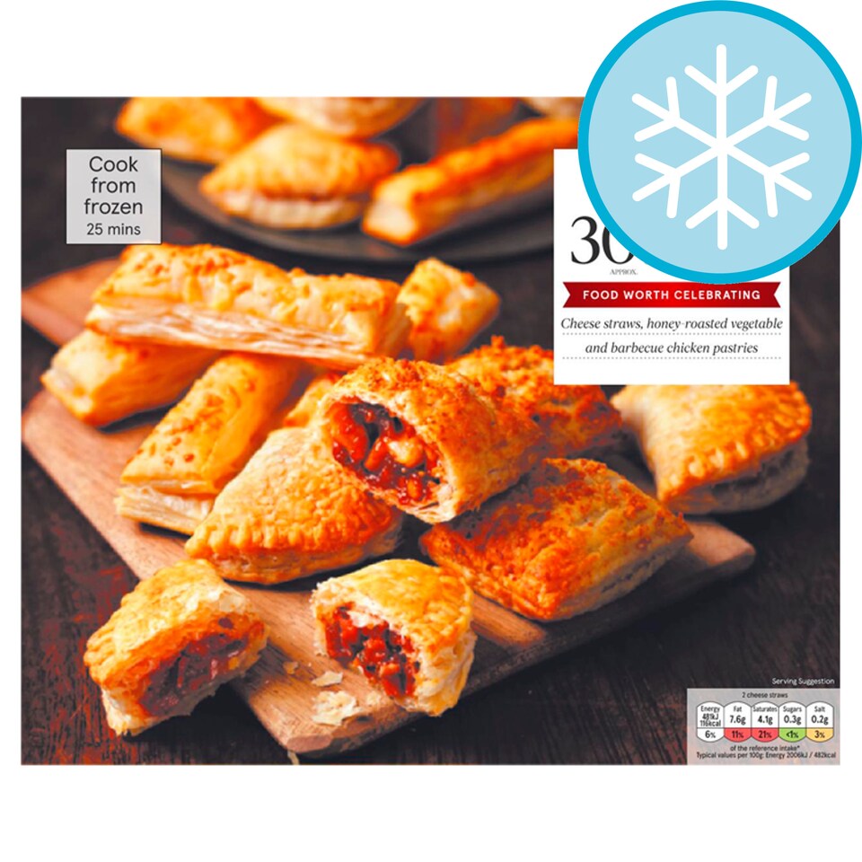 Tesco 30 Savoury Mini Pastry Seln 604g - Tesco Groceries