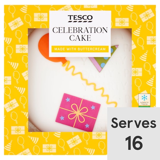 Tesco Celebration Cake - Tesco Groceries