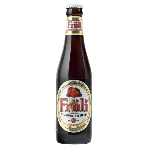 Fruli Strawberry Beer 330Ml - Tesco Groceries