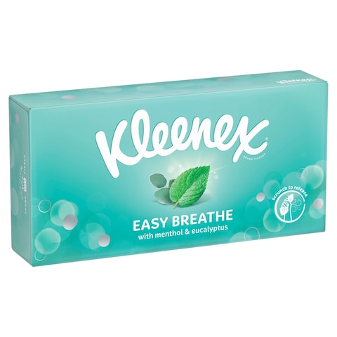 Kleenex Easy Breathe Tissues Box 56 sheets - Tesco Groceries