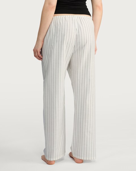 F&F 2-Pack Pure Cotton Striped Drawstring Waist Pyjama Bottoms in Multi ...