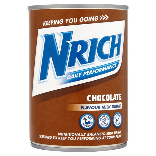Nrich Chocolate Energy Milk Drink 400G - Tesco Groceries