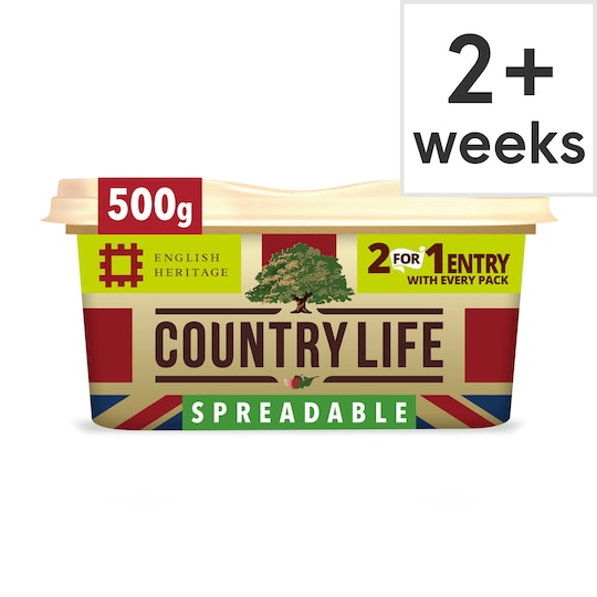 Country Life Original Spreadable 500G - Tesco Groceries