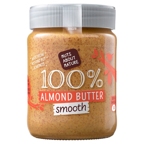 Nuts About Nature 100% Almond Butter Smooth 340G - Tesco Groceries