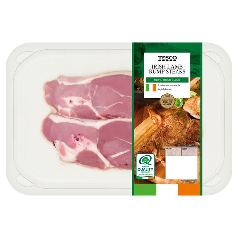 Tesco Irish Lamb Rump Steaks 220g - Tesco Groceries