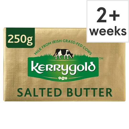 Kerrygold Pure Irish Block Butter 250G - Tesco Groceries