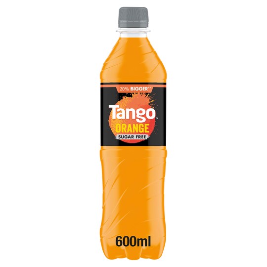 TANGO SUGAR FREE ORANGE 600ML - Tesco Groceries