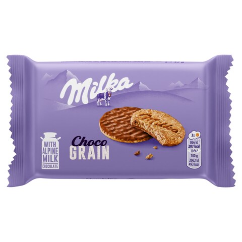 Milka Choco Grain sušienky polomá&ané, mlie&na &okoláda 42 g - Tesco ...