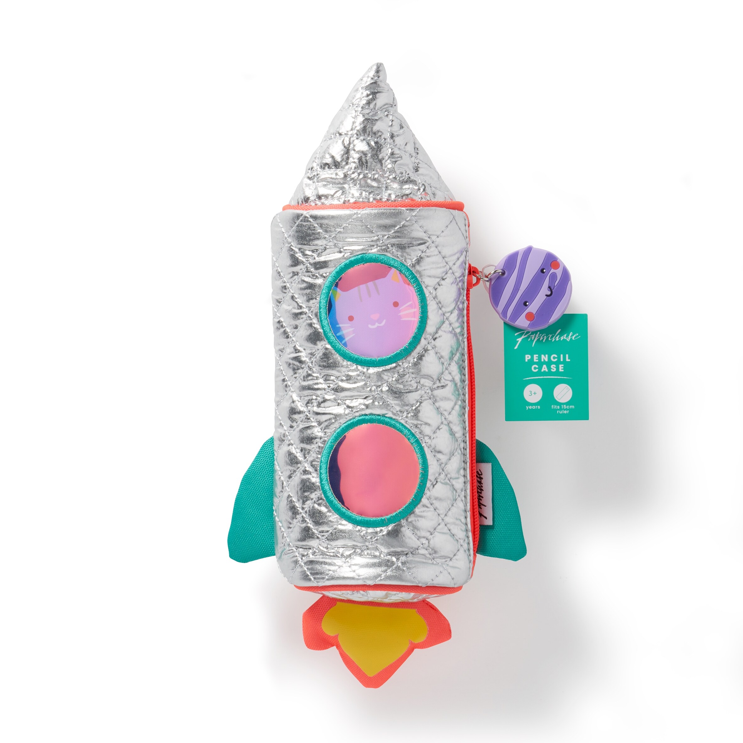 Paperchase Happy Space Rocket Pencil Case - Tesco Groceries
