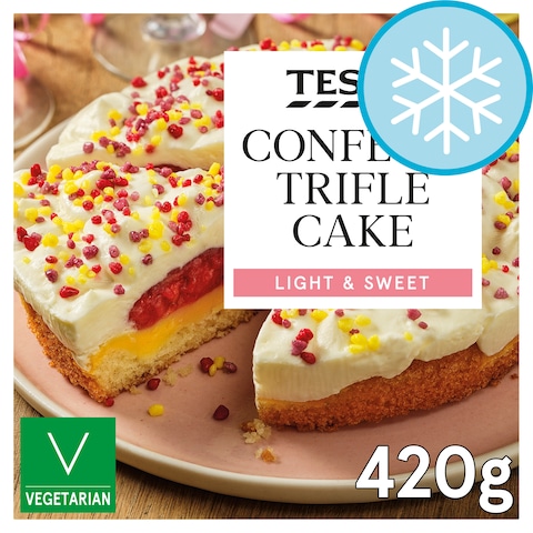 Tesco Confetti Trifle Cake 420g - Tesco Groceries