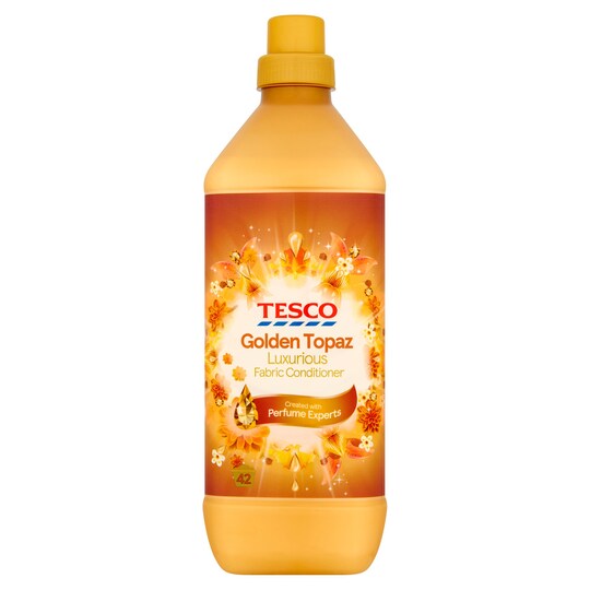 Tesco Fabric Conditioner Gold Topaz 1.26L 42 Washes - Tesco Groceries