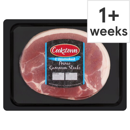 Cookstown Prime Gammon Steaks 2S 400G - Tesco Groceries