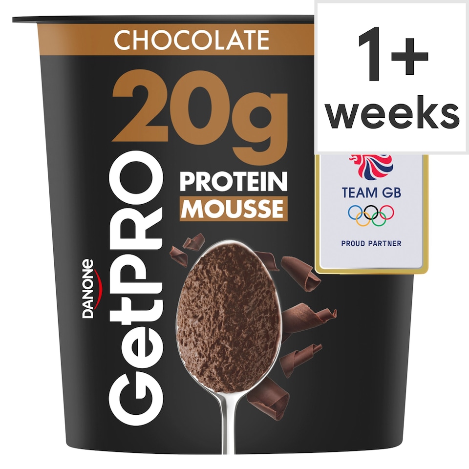 GetPro Chocolate High Protein Mousse 200g - Tesco Groceries