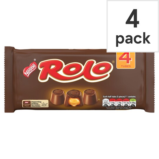 Rolo 4 Pack 208g - Tesco Groceries