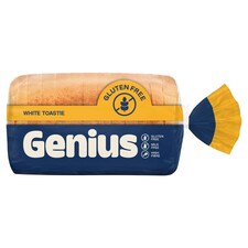 Genius Gluten Free Soft White Toastie Loaf Bread 430g - Tesco Groceries
