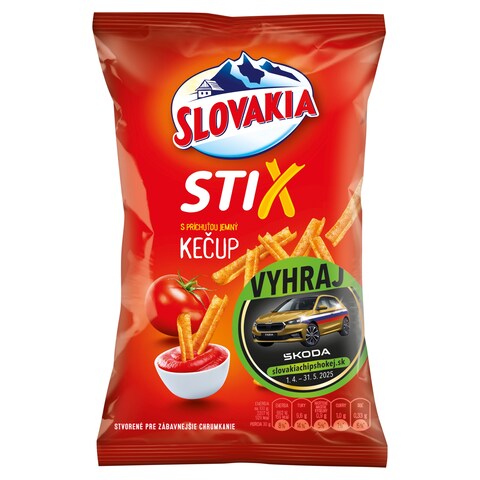 Slovakia Stix with Mild Ketchup Flavor 120 g - Tesco Groceries