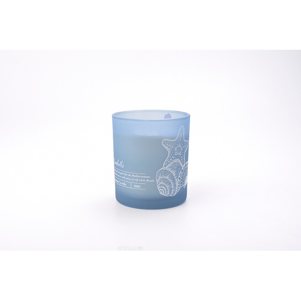 Tesco Riviera Seashells Candle 200G - Tesco Groceries