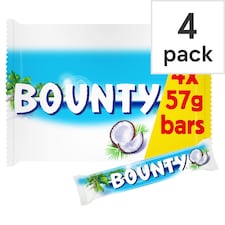 Bounty 4 Pack 228G - Tesco Groceries
