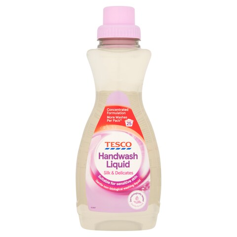 Tesco Handwash Liquid Silk & Delicates 750ml - Tesco Groceries