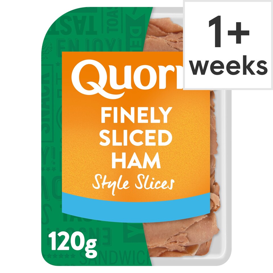 Quorn Vegan Finely Sliced Ham Style Slices 120G - Tesco Groceries