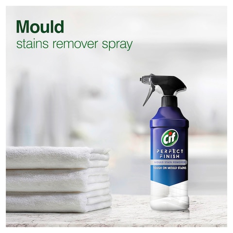 Cif Perfect Finish Mould Stain Remover Spray 435Ml - Tesco Groceries