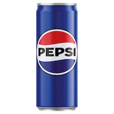 Pepsi Cola Flavoured Carbonated Drink with Sugar and Sweeteners 330 ml ...