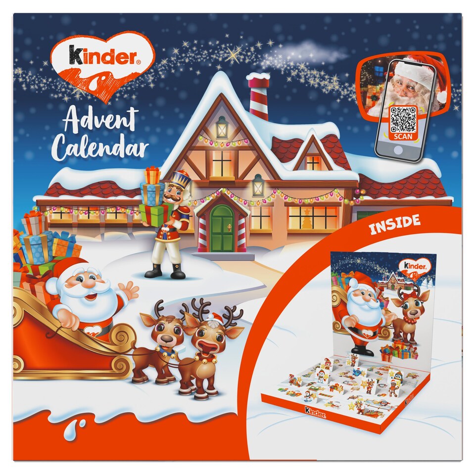Kinder Adventný kalendár 24 ks 123 g - Tesco Groceries