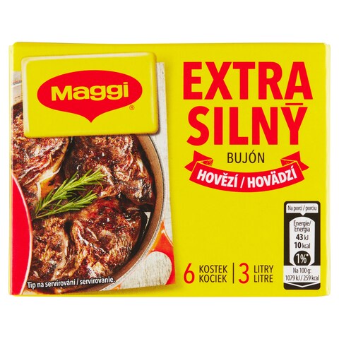 MAGGI Extra Strong Broth in Cube 3 L - Tesco Groceries