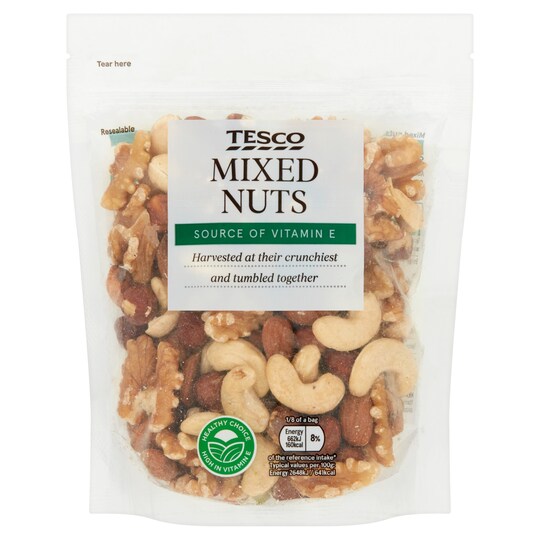 Tesco Mixed Nuts 200G - Tesco Groceries