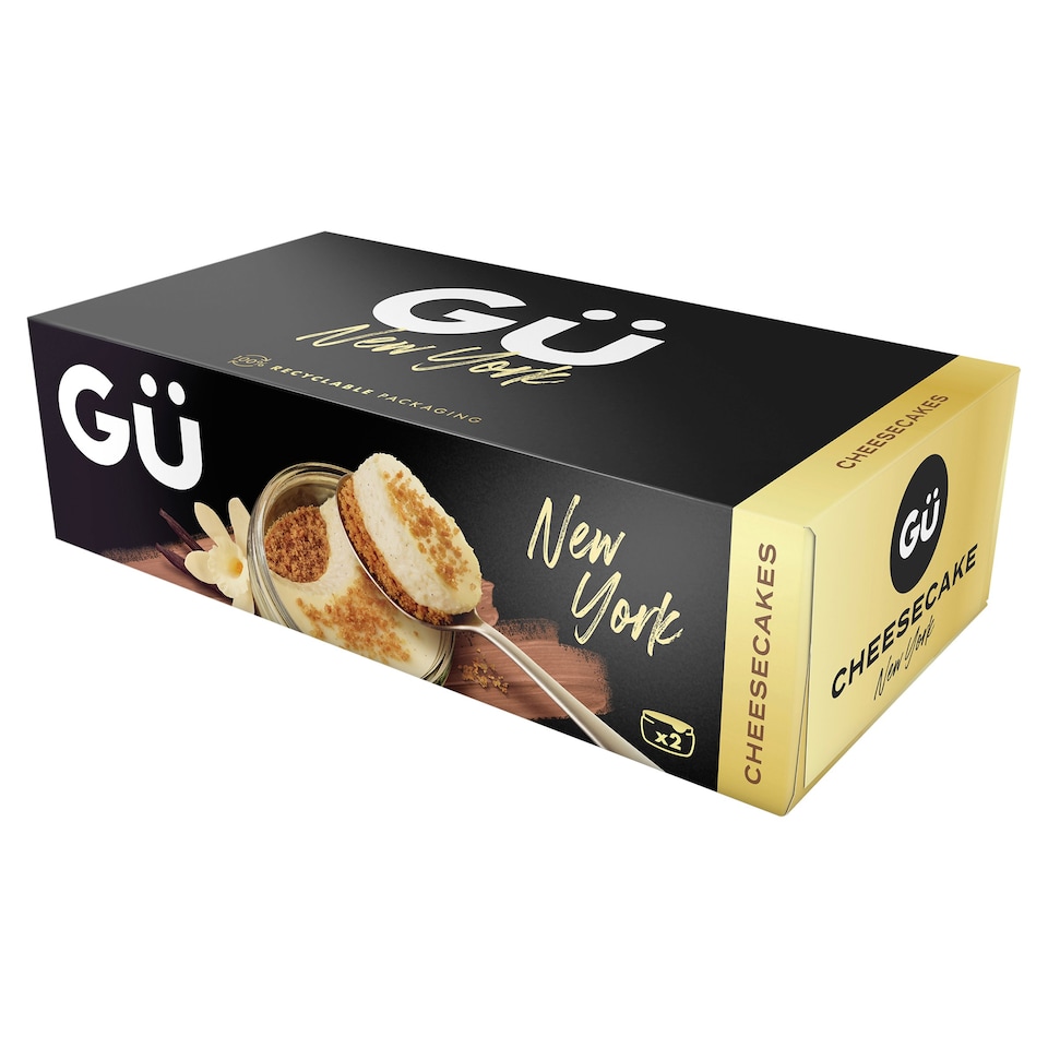 Gu New York Cheesecakes 2X80g - Tesco Groceries