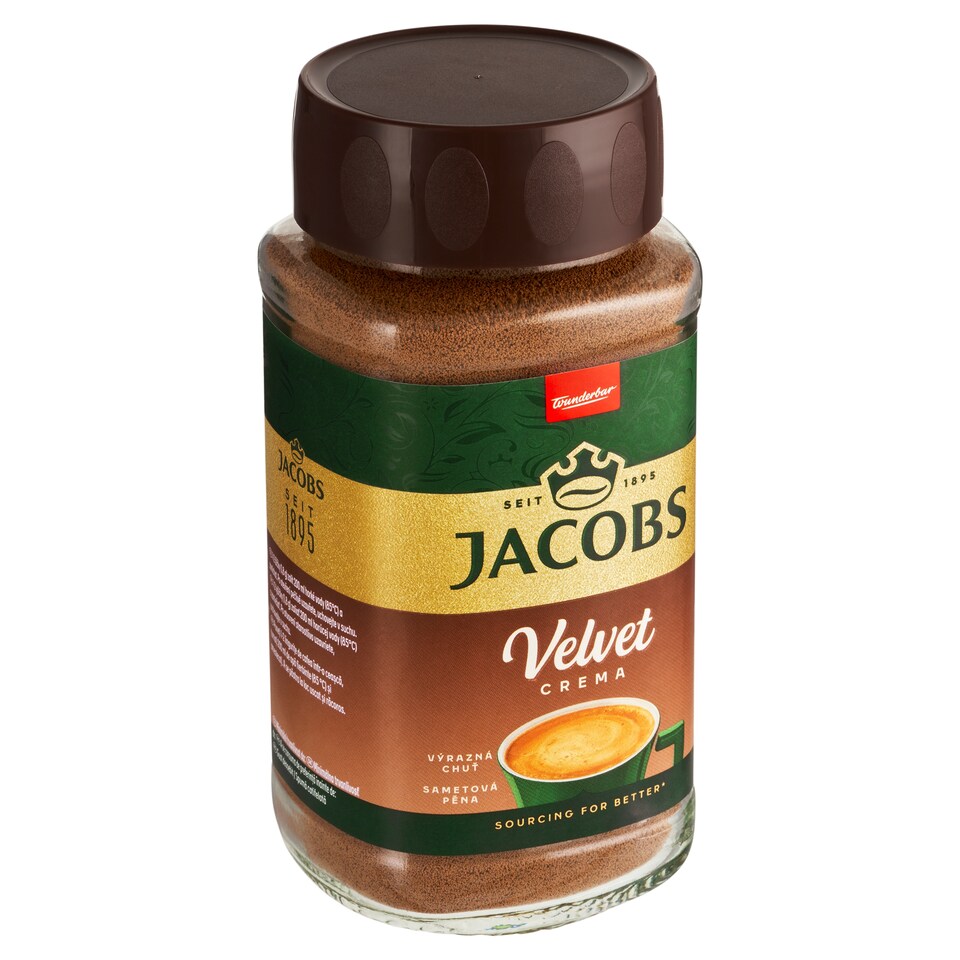 Jacobs Velvet Crema Soluble Coffee 100 g - Tesco Groceries