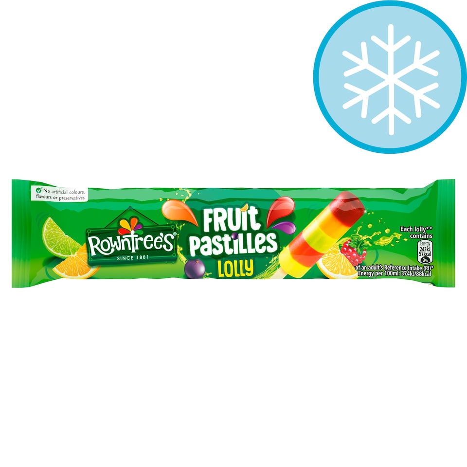 Rowntrees Fruit Pastilles Lolly 65Ml - Tesco Groceries