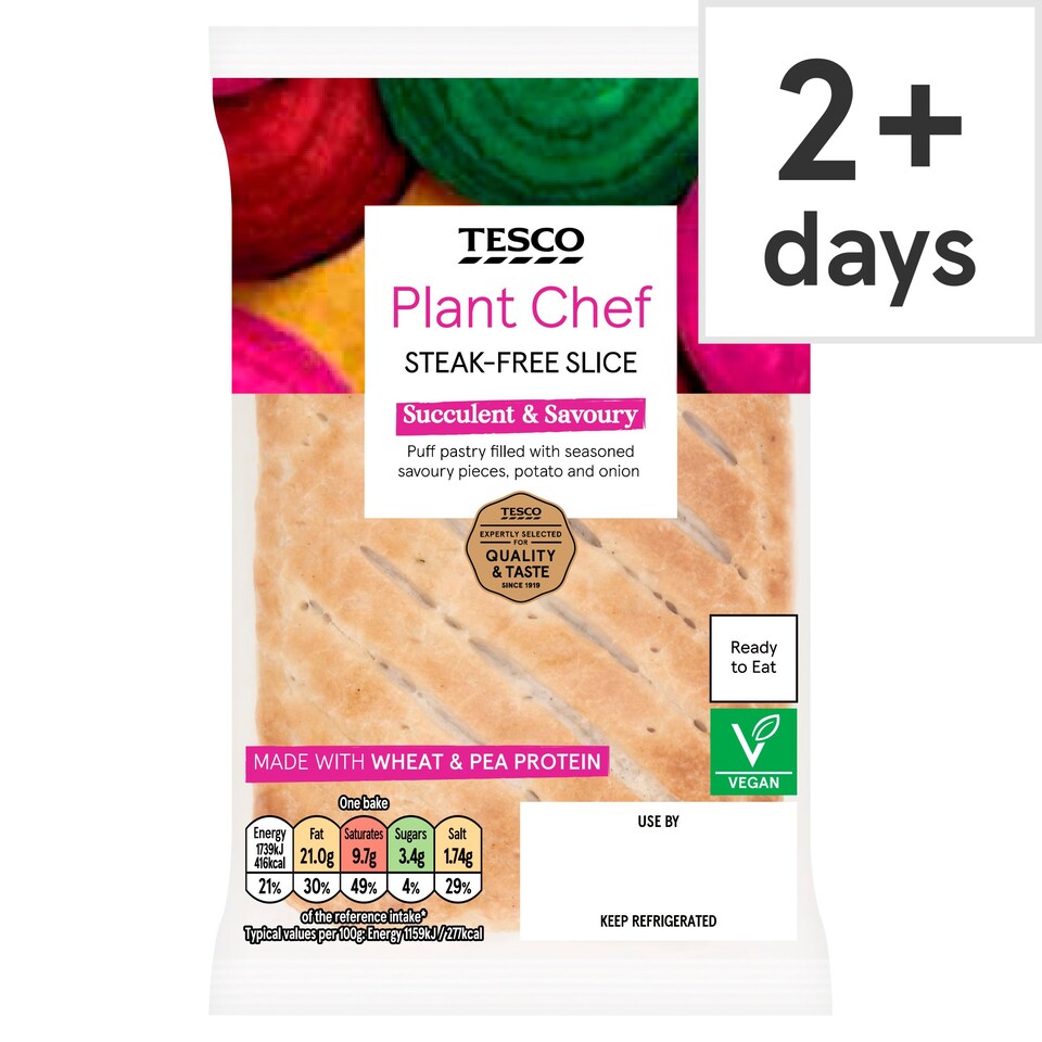 Tesco Plant Chef Steak Free Slices 150g - Tesco Groceries
