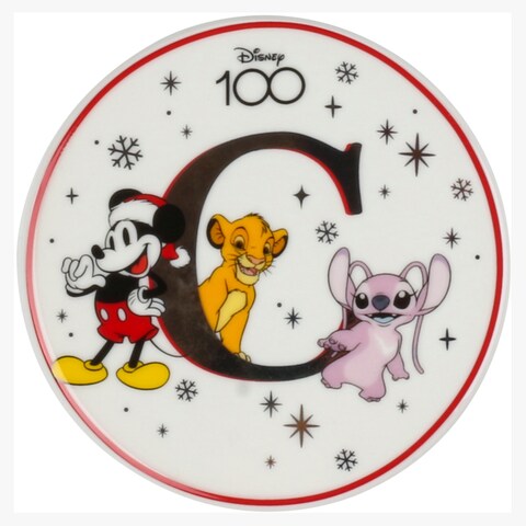 Tesco Disney 100 Alphabet Coaster C - Tesco Groceries