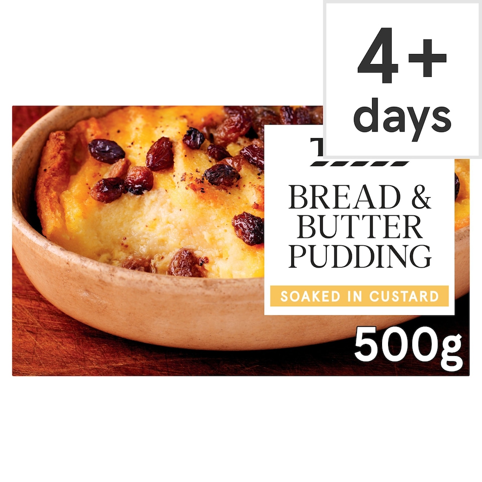 Tesco Bread & Butter Pudding 500G - Tesco Groceries