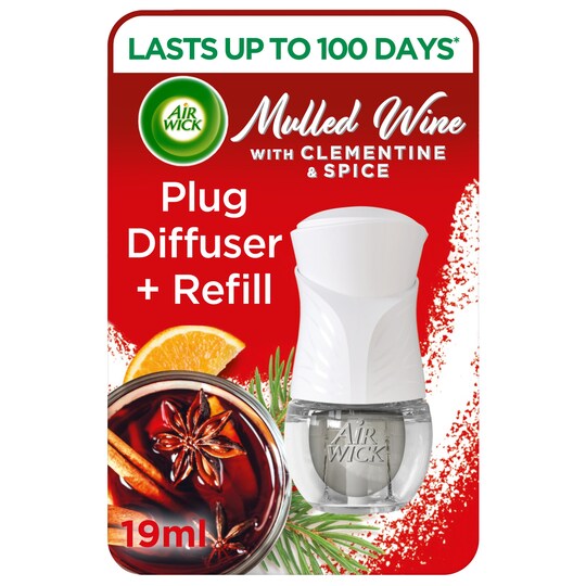 Airwick Mulled Wine Scented Oil & Defuser Set 19Ml - Tesco Groceries