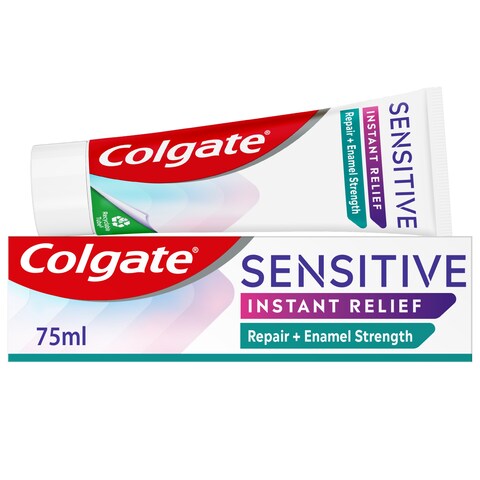 Colgate Sensitive Repair & Protect Strength Toothpaste 75Ml - Tesco ...