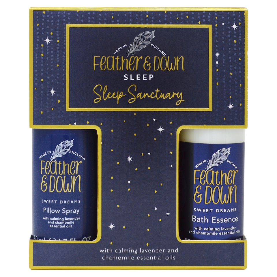 Feather & Down Sleep Sanctuary Gift Set - Tesco Groceries