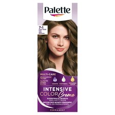 Palette Intensive Color Creme Hair Color Ice Medium Blond 7-1 - Tesco ...
