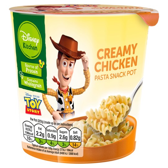 Disney Chicken Pasta Snack Pot 50G - Tesco Groceries