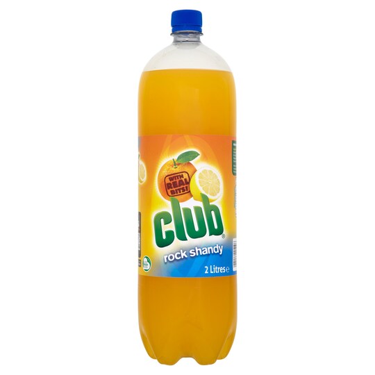 Club Rock Shandy 2 Liter Bottle - Tesco Groceries