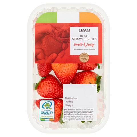 Tesco Irish Strawberries 227g - Tesco Groceries