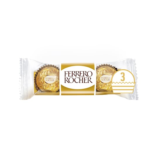 Ferrero Rocher 3 Pack 37.5G - Tesco Groceries