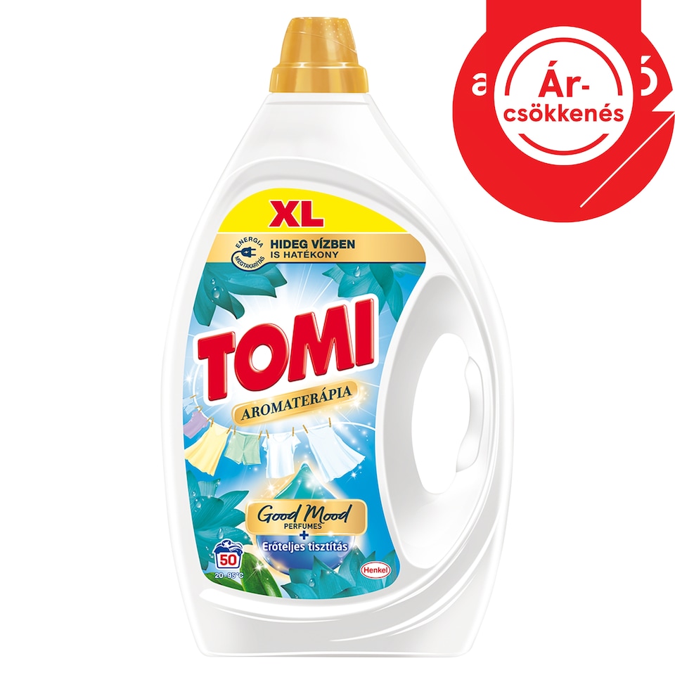 Tomi Lótusz mosógél 50 mosás, 2,25 l - Tesco Groceries