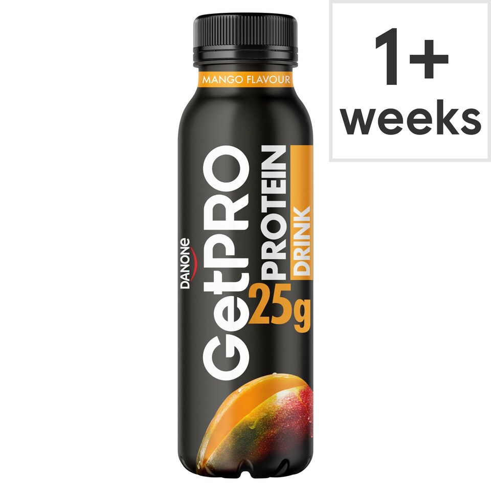 GetPro 25g Mango High Protein Yoghurt Drink 300g - Tesco Groceries