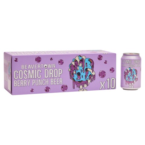 Beavertown Cosmic Drop Berry 4.0% 10x330ml - Tesco Groceries